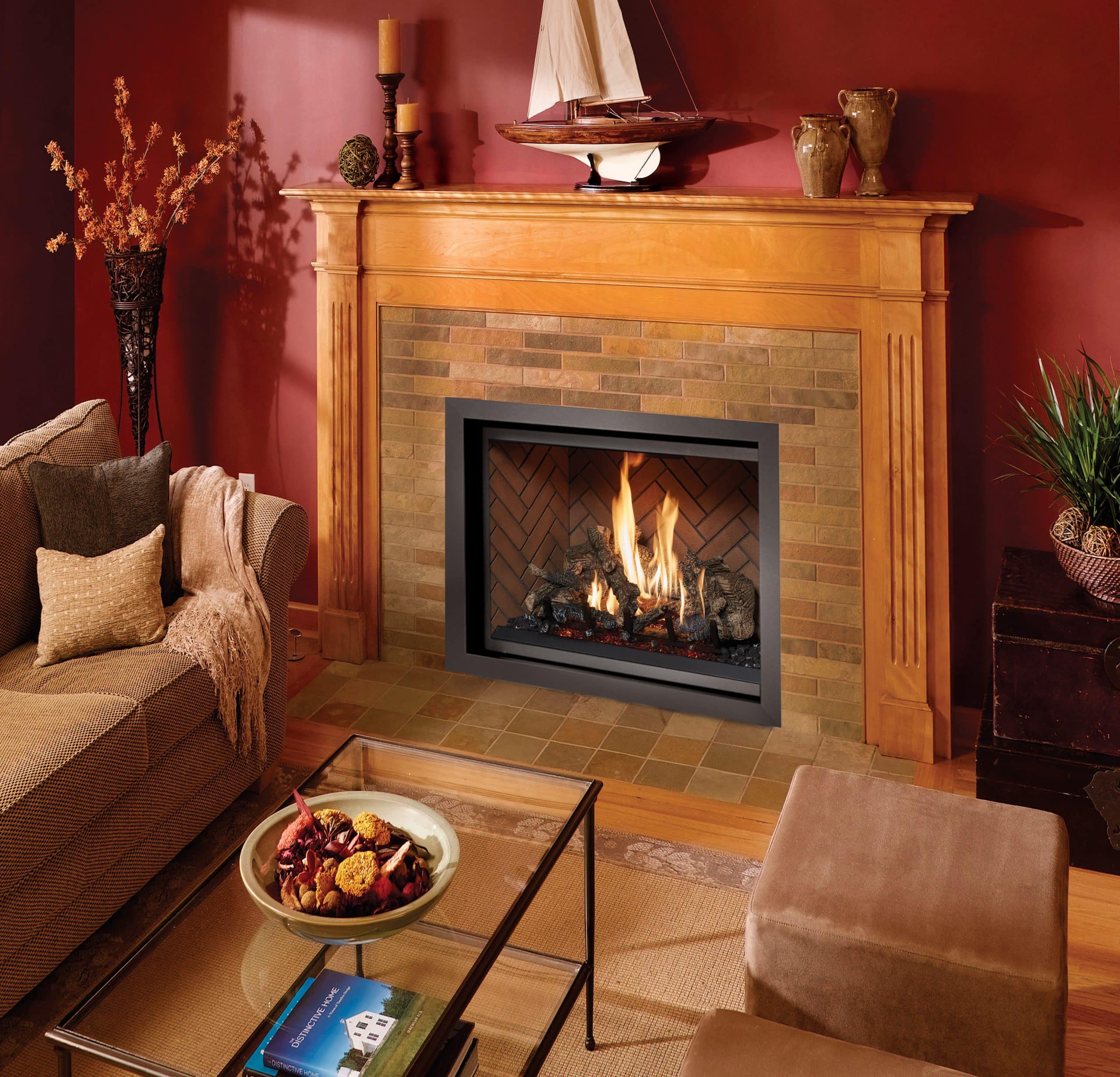 Fireplace Xtrordinair 864 TV 40K Clean Face Deluxe - Western Fireplace ...